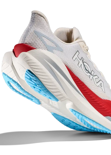 Hoka | Mach X3 | White / Alabaster | Heren Hardloopschoenen ...