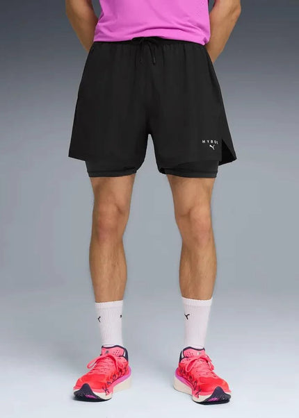 Puma | HYROX Dry Elite 2-in-1 Short | Heren | Black bij TriathlonWorld ...